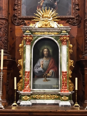 RESTAURACIÓN DE UN LIENZO DE REMIGIO SOLER TOMÁS.